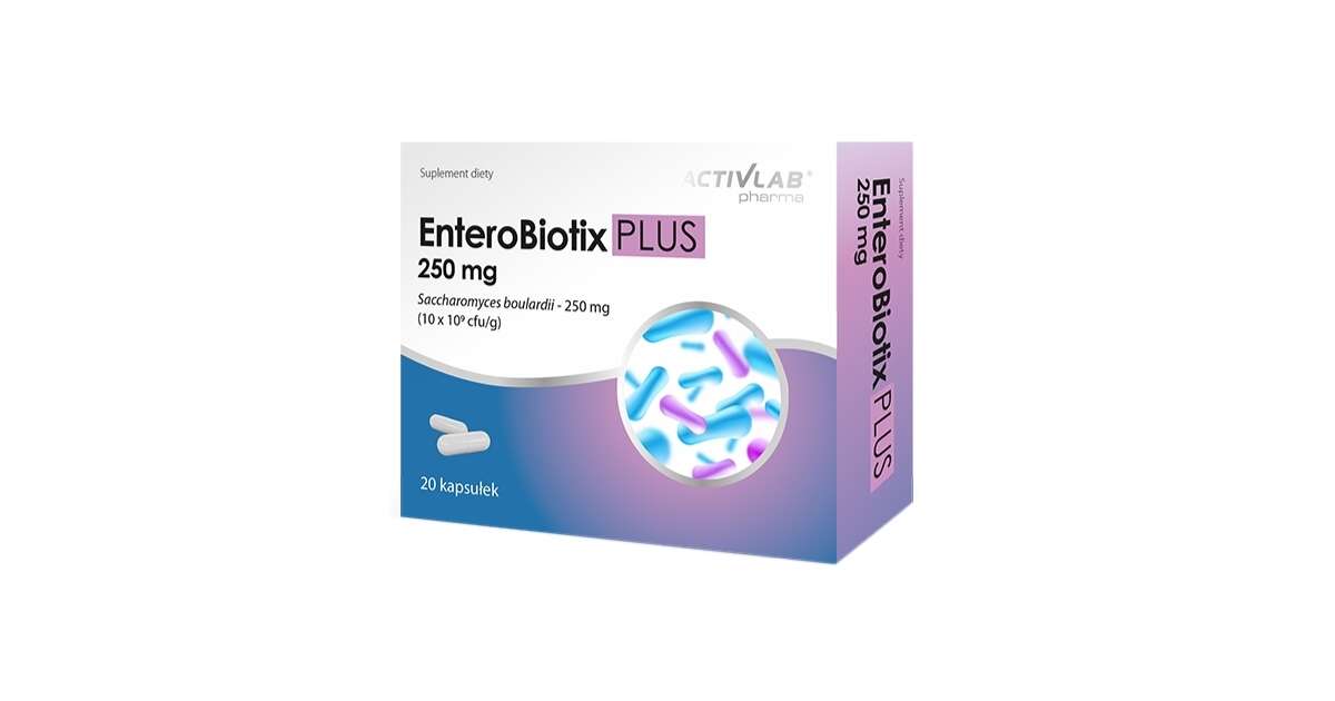 EnteroBiotix Plus, 20 kapsułek - manada.pl