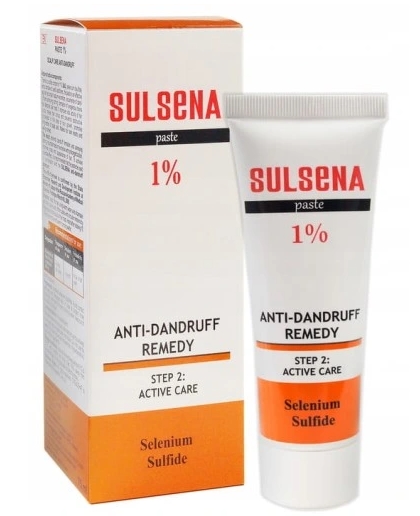 Sulsena Anti-Dandruff Pasta 1% przeciwłupieżowa ochrona skóry głowy ...